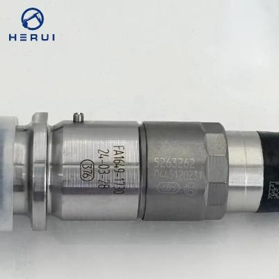 Cina 6D107 Motore scavatore Ricambi iniettore di carburante per Komatsu PC200-8 PC240-8 Iniettore di carburante 6754-11-3100 0445120059 in vendita
