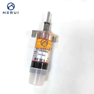 China E330B E330C E330 3306 Stop Solenoid 24V 155-4653 Excavator Parts for sale