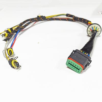 China 2225917 222-5917 Engine C7 Injector Wire Harness for Caterpilar CAT E324D E325D Excavator Parts for sale