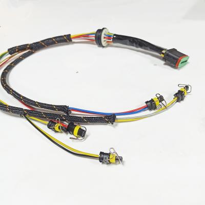China 2225917 222-5917 Engine C7 Injector Wire Harness for Caterpilar CAT E324D E325D Excavator Parts for sale