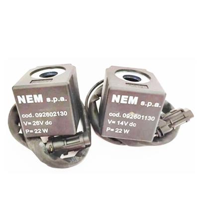 China Excavadora de alta calidad 092602130 092601130 bobina de válvula de solenoide for sale