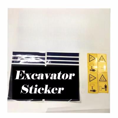 China For Sumitomo Hitachi   Komatsu Excavator Complete Sticker Set SH80-3 SH120-3 SH200 EX120 E312 EC210 PC220-8 for sale
