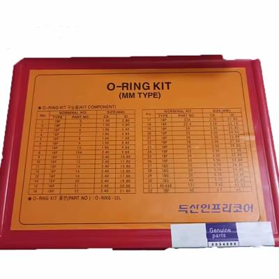 China For Doosan Daewoo Excavator O-Ring Kit DX DH Rubber NBR 90 Sealing O-rings Nitrile Washer Rubber O ring Set Assortment Kit for sale