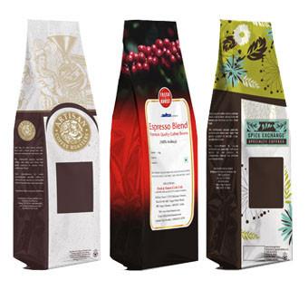 China Standup Zipverschluss-Kaffee-Verpackentaschen viererverseilen Dichtungs-/Kaffee-Tasche mit Ventil-Gravüren-Drucken zu verkaufen