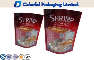 Китай Цветастые морепродукты топления OEM стоят вверх мешок упаковывая с окном продается