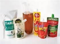 Cina La perdita non di sicurezza di plastica sta sui sacchetti con perforazione per il pacchetto del succo, esposizione dello scaffale in vendita
