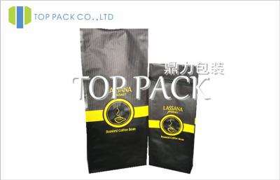 Cina Borse d'imballaggio con la valvola, borse del caffè della guarnizione del quadrato di caffè del legame della latta del film di Matt in vendita