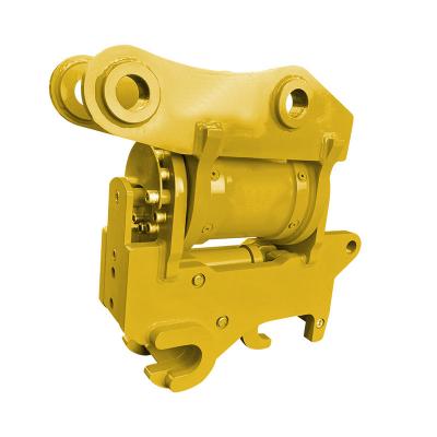 China Engate hidráulico amarelo de uma inclinação de 5 Lpm para a máquina escavadora 42CrMo de 5 toneladas à venda