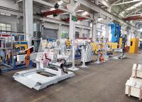 China Cantilever Wire Rewinding Machine for Fiber Cable 1600mm Reel for sale