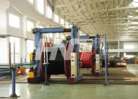 China Portal Type Wire Cable Take Up Machine Torque Control 1600mm Reel Diameter 6000kg Capacity for sale