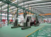 China Large Cable Reel Take Up Machine with Speed and Torque Control 2500mm Flange for sale
