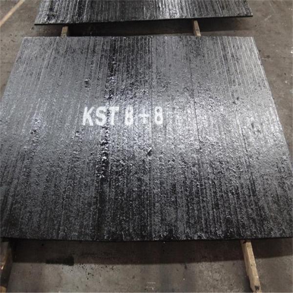Quality Chromium Carbide Overlay Wear Resistant Hard Facing Bimetal Steel Plate For for sale
