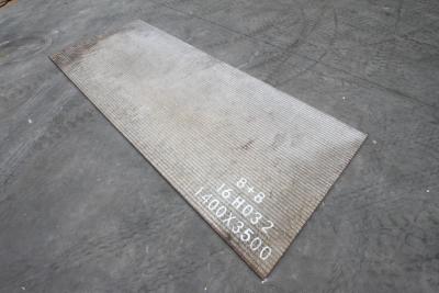 Cina Bimetallico Cloruro di carburo di cromo Leggio Rivestimento Placca di usura Buona resistenza all'abrasione in vendita