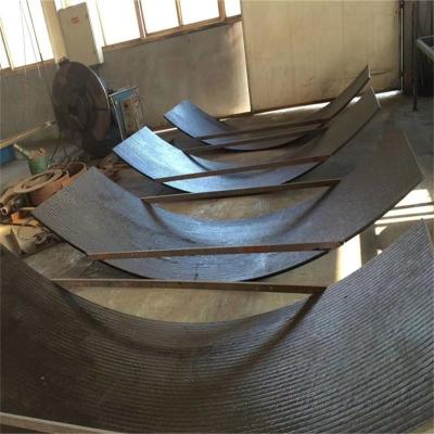 Cina 5 + 5 / 6 + 5 Carburo di cromo rivestimento CCO Placca di acciaio resistente all'usura in vendita