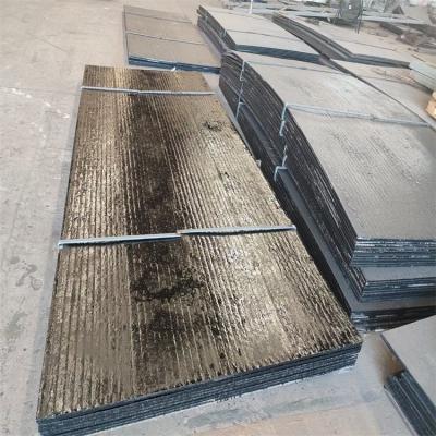 Cina Composite Wear Plate Dragline Bucket Inside Install Hardfacing Wear Resistant Lining Plate Hardfaced Steel Plate in vendita