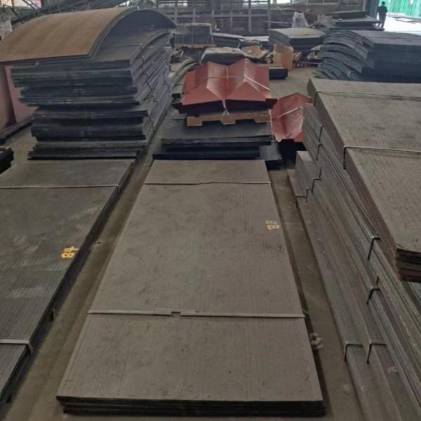Quality Super Hardened Hardfaced Steel Plate Resistant Lining Plate For Dragline Bucket for sale