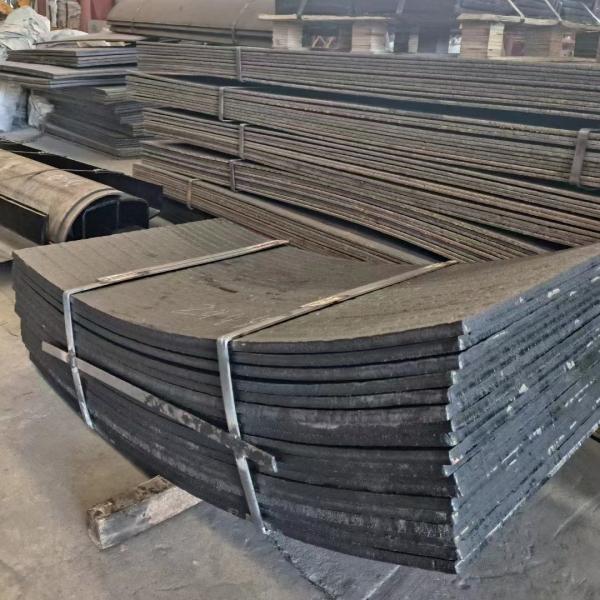 Quality Super Hardened Hardfaced Steel Plate Resistant Lining Plate For Dragline Bucket for sale