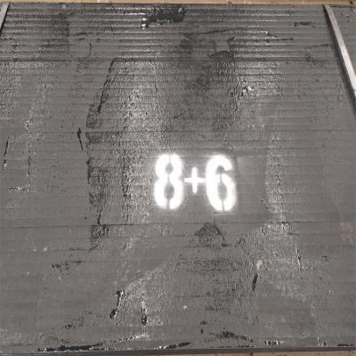 Cina EH360 EH400 EH500 EH550 Bimetallic Hardfacing Chromium Carbide Overlay Chrome Carbide Plate in vendita