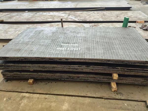 Quality 10+4 NM500 ASTM Hardfacing Wear Plate Composite Steel Plates Cladding Wear Plate for sale