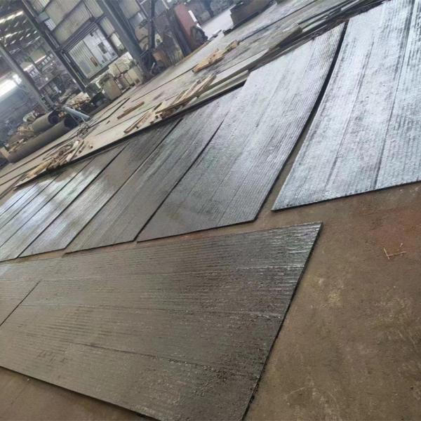 Quality 6+4 Hardfacing Wear Plates Chrome Carbide Overlay For Buckets Protection for sale