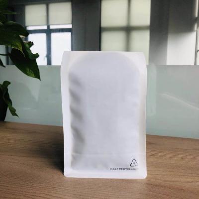 Wholesale 100% biodegradable recyclable 1kg 250g box bottom coffee bean bag
