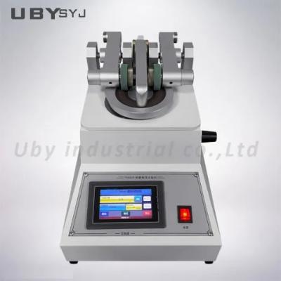 China Digital Taber Abrasion Tester with 60rpm Rotating Speed and φ110mm Specimen Dimension for OEM ODM Wear Resistance Testing for sale