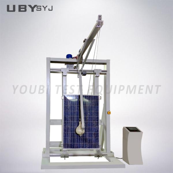 Quality IEC61730 Standard Digital Glass Shot Bag Impact Tester with 45kg Shot Bag for Safety Glass Testing for sale