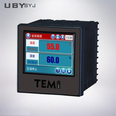 China Temi360 Stable and High-Precision Touch Screen Temperature and Humidity Controller  for sale
