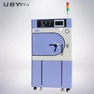 China UP-6124 Highly Accelerated Aging Test Chamber with ±0.5°C Temperature Stability, 105℃ ~143℃ Range, and 1.2 ~ 2.89 kg/cm² Pressure for sale