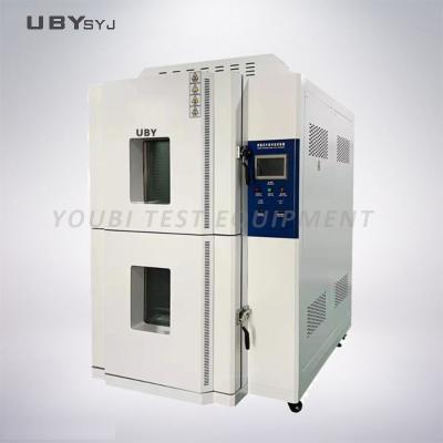 China UP-6118 2-Zone & 3-Zone Thermal Shock Chamber for Rapid Cold Hot Alternation Test with Stainless Steel Construction for sale