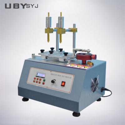 China UP-1003 Dual Station Abrasion Resistance Tester with Adjustable Speed 10-60 cycles/min and Multi-function Eraser Cotton Cloth Pencil Hardness Test for sale