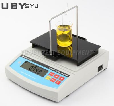 China UP-5005 Digital Density Meter with 0.0001g/cm³ High Precision for Solid Liquid Plastic Rubber Using Hydrostatic Weighing Principle for sale
