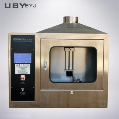 China EN ISO 11925-2 Compliant Flame Ignitability Test Chamber with 20 mm Flame Length and OEM ODM Support for Building Materials Fire Testing for sale
