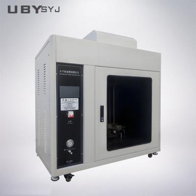 China UL94 IEC60695 Compliant Horizontal-Vertical Flame Tester with Adjustable Burner Angle for Plastic Material Flammability Testing for sale