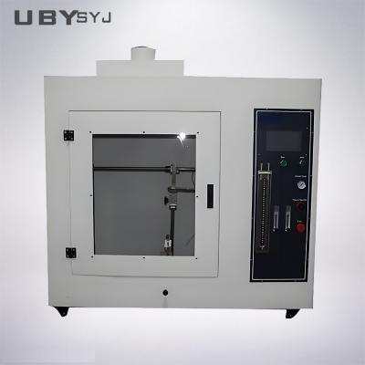China UP-5032 UL94 IEC60695 Compliant Flame Test Chamber with PLC Intelligent Control and Adjustable Flame Height 20mm～125mm for sale