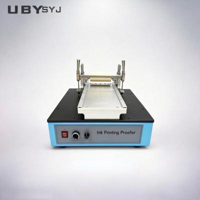 China Printing Ink Proofing Machine with Adjustable Speed Customizable Width and Optional Silicone Rubber Roller for Ink Color Matching for sale