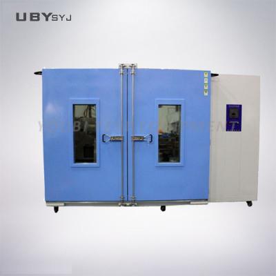 China Integrated IPX1-IPX6 Waterproof Test Chamber with PLC-controlled Operation and 360° Rotatable Sample Table for sale