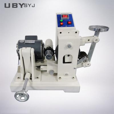 China UP-1008 Akron Abrasion Tester for Rubber Wear Resistance Test with Adjustable 0-45° Inclination Angle and Dual Test Loads 2LB 6LB for sale
