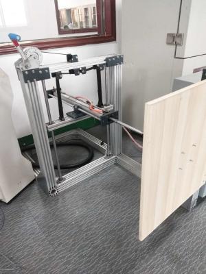 Cina 0.1º macchine di prova della mobilia di accuratezza 100RPM per la porta della cerniera in vendita