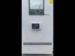 up-6111 high low temperature test chamber with -70~180ºc range 20%~98% humidity and touch screen