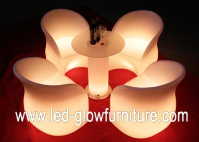 China Floresça a forma 8 - a cor 32 e sofá mudado cor do diodo emissor de luz de 4 RGB para o bar do disco do clube à venda