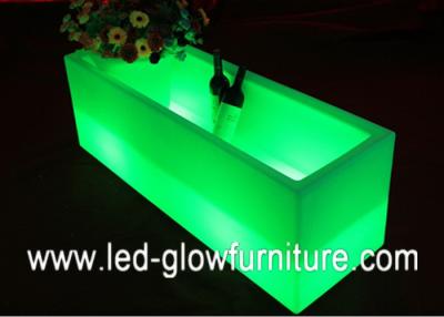 China Eco - recipiente/refrigerador/tambor iluminados amigáveis do lightswine da cubeta de gelo do diodo emissor de luz do fulgor à venda