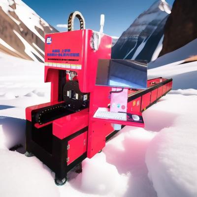 China Precision CNC Tube Cutting Machine with 200-6000mm Work Size IP54 Protection and ±20um Laser Cutting Accuracy for sale