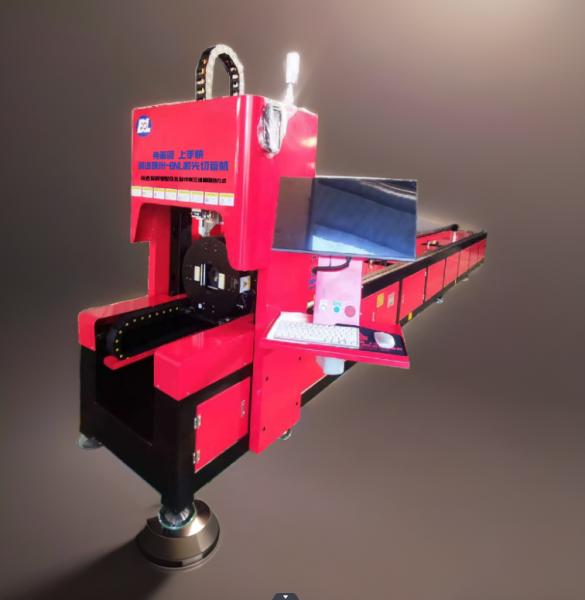 Quality 2.5KW Rectangular Tube Cutting Device Cutting Capacity Up To 350mm for Heavy Duty Cutting for sale