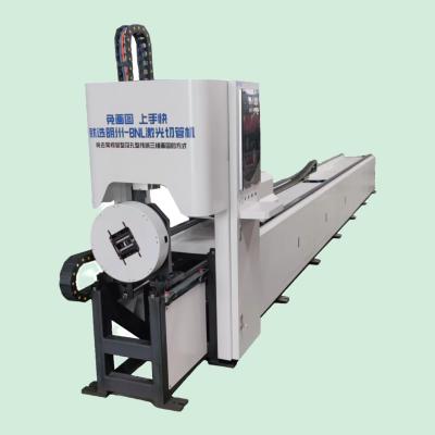 China CNC Square Tube Cutting Machine 380V 3.5KW for 6m Tubes for sale