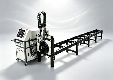 China High Precision Metal Tube Laser Cutting Machine with 6000 mm Tube Holding Length and ±0.02mm Accuracy Featuring Water Cooling for sale