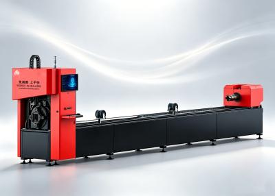 China Metal Tube Laser Cutting Machine for Handrail Stair Railing Making for sale