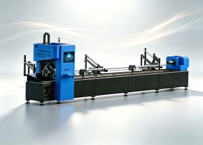 China Industrial Metal Tube Laser Cutting Machine with ±0.02mm Accuracy for φ10mm-φ120mm Pipes and Zero-Tail Material System for sale