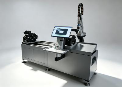 China Compact Short Body 2000W Fiber Metal Tube Laser Cutting Machine Support Infinite Long Tube Cutting for sale