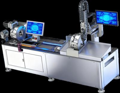 China Compact 2000W Fiber Tube Laser Machine for Endless Pipe Cutting for sale